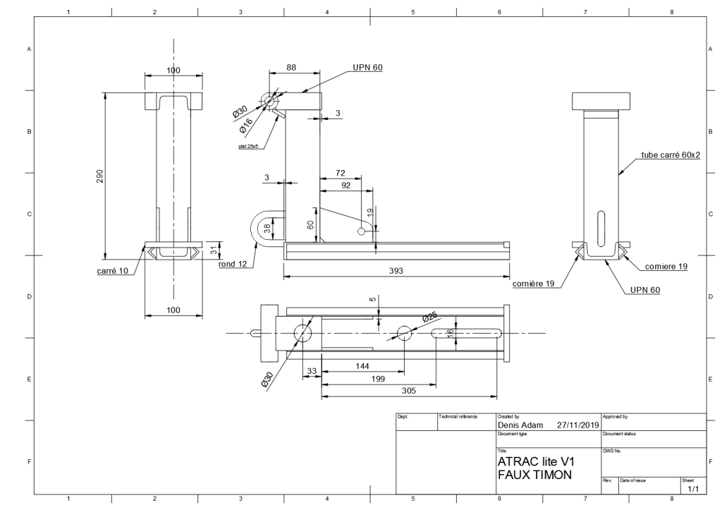plans ATRAC LITE | La petite ferme de Chanon